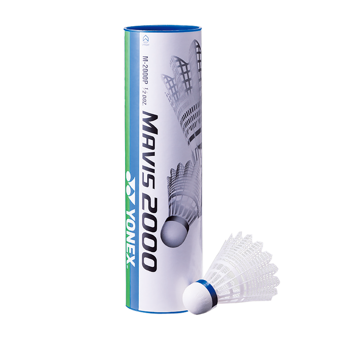 Yonex Mavis 2000 Nylon (Blue Cap) Badminton Shuttlecocks – Badminton Click